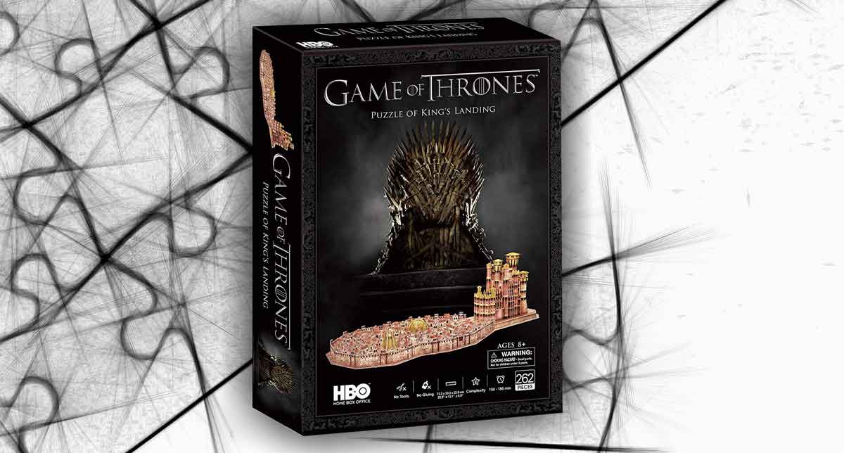 Approdo del Re, un puzzle 3d di Game Of Thrones (GoT)